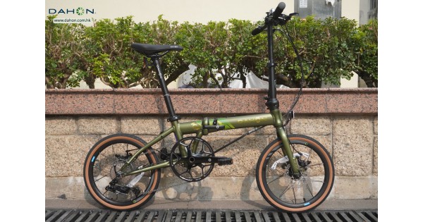 DAHON K3 PLUS 349 (KAA693) 摺疊車 【平焊版】 (車頭柱伸縮內摺版-馬甲綫)